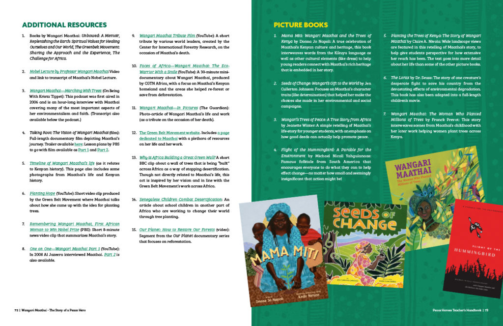 Wangari Maathai Unit - Peace Heroes